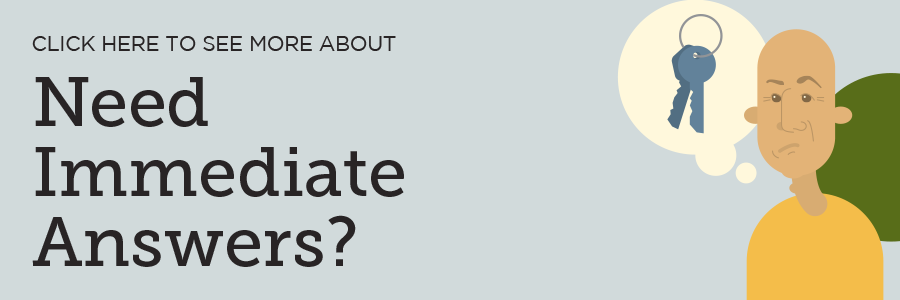 Need Immediate Answers? | Navigating Olderhood